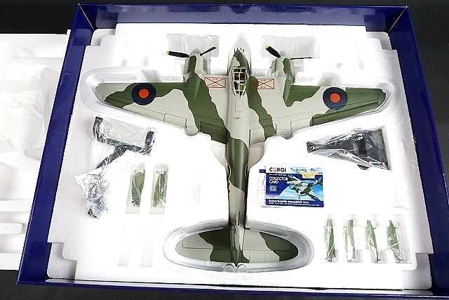 CORGI コーギー 1/32 イギリス空軍 デ ハビランド モスキート FBVI BLACK RUFE 418CES 1944 ダイキャスト ...