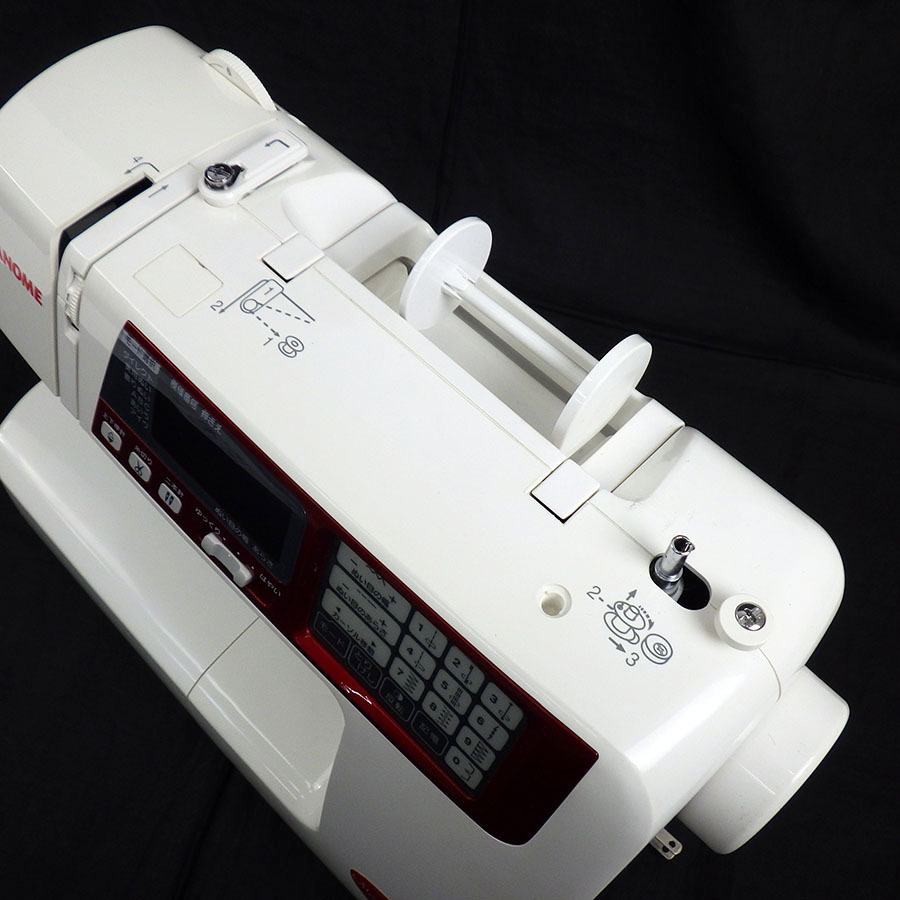 訳あり JANOME ジャノメ Memory Craft 4900 コンピューターミシン 809型 MC4900 通電のみ確認 U7151 ...