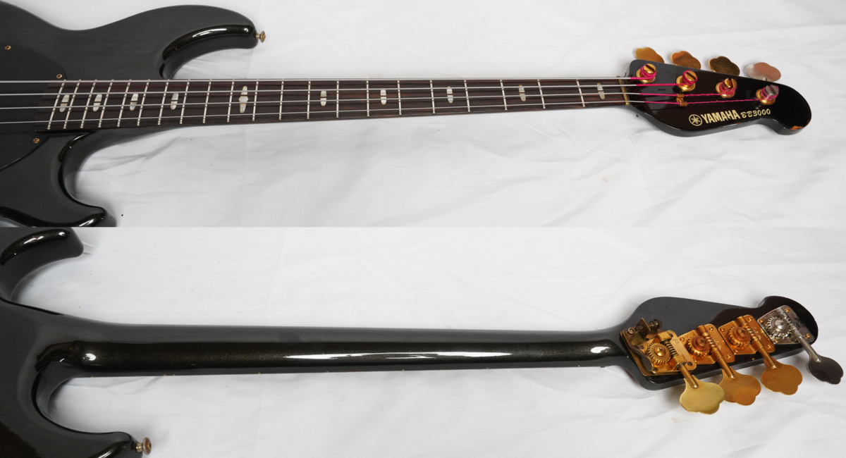 YAMAHA Broad Bass BB-3000 改 改造多数 Baltoliniピックアップ/プリアンプ搭載 日本製 スルーネック(ヤマハ ...
