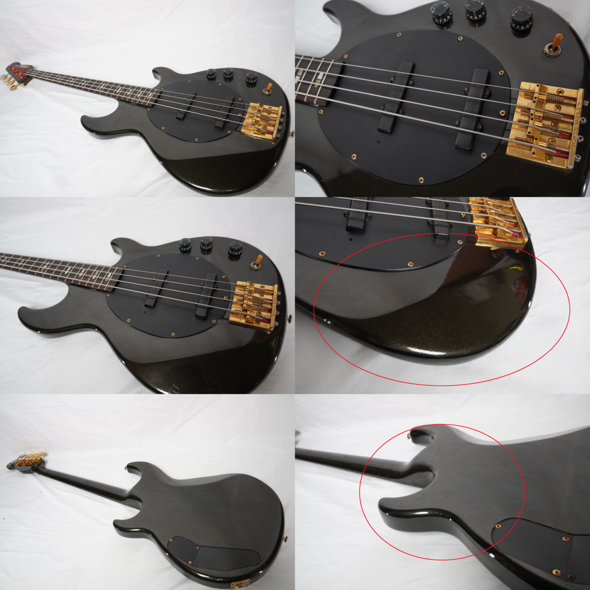 YAMAHA Broad Bass BB-3000 改 改造多数 Baltoliniピックアップ/プリアンプ搭載 日本製 スルーネック(ヤマハ ...