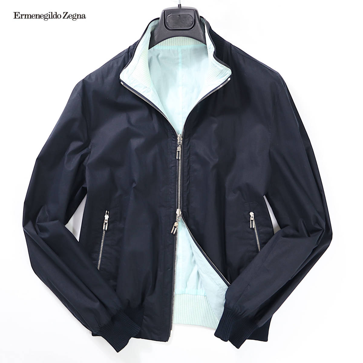 db21-10177 エルメネジルド ゼニア コットン リバーシブル ブルゾン(エルメネジルド ゼニア)｜売買されたオークション情報 ...