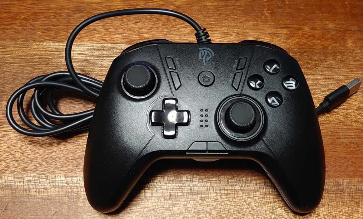 1円 EasySMX SL-9111 有線 コントローラー ゲームパッド for PC Switch PS3 連射機能 マクロ機能付き ...