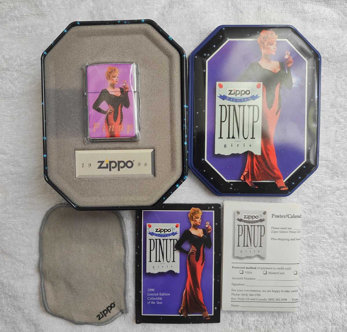 ZIPPO Pinup Girl ピンナップガール 1996年製 90年代 ジッポー 付属品(Zippo)｜売買されたオークション情報 ...