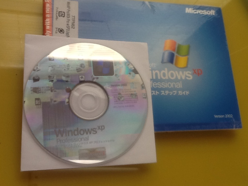 Windows XP Professional Version 2002 OSインストールディスクCD @正規DSP版@ 認証保障 ...