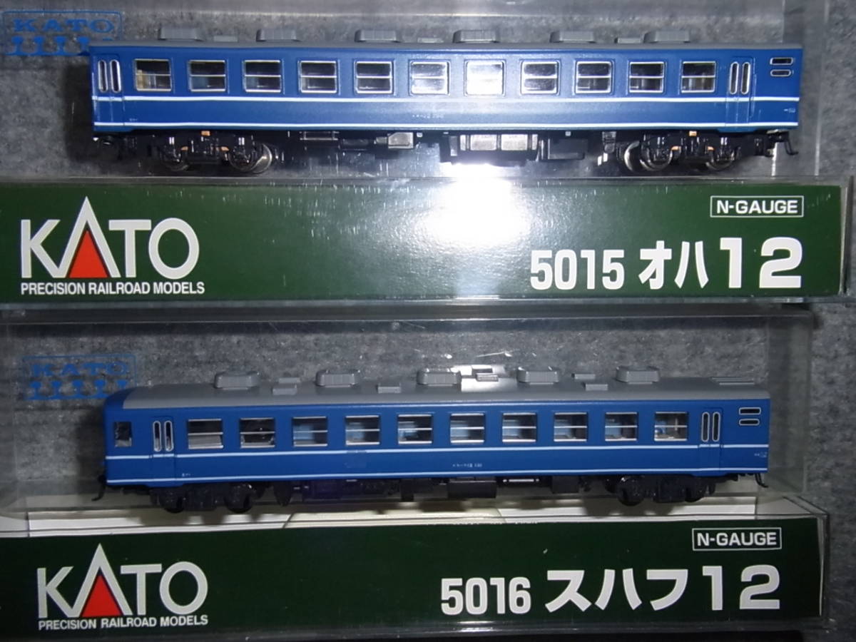 KATO 12系 2両セット 5015 オハ12 196 5016 スハフ12 131 カトー(客車)｜売買されたオークション情報、yahooの商品情報をアーカイブ公開 - オークファン ...