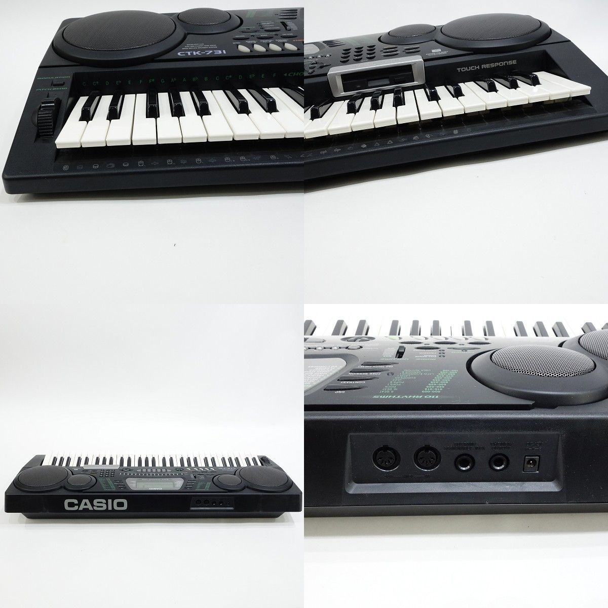 095 CASIO カシオ CTK-731 電子ピアノキーボード 61鍵 ソフトケース付き(カシオ)｜売買されたオークション情報、yahooの ...