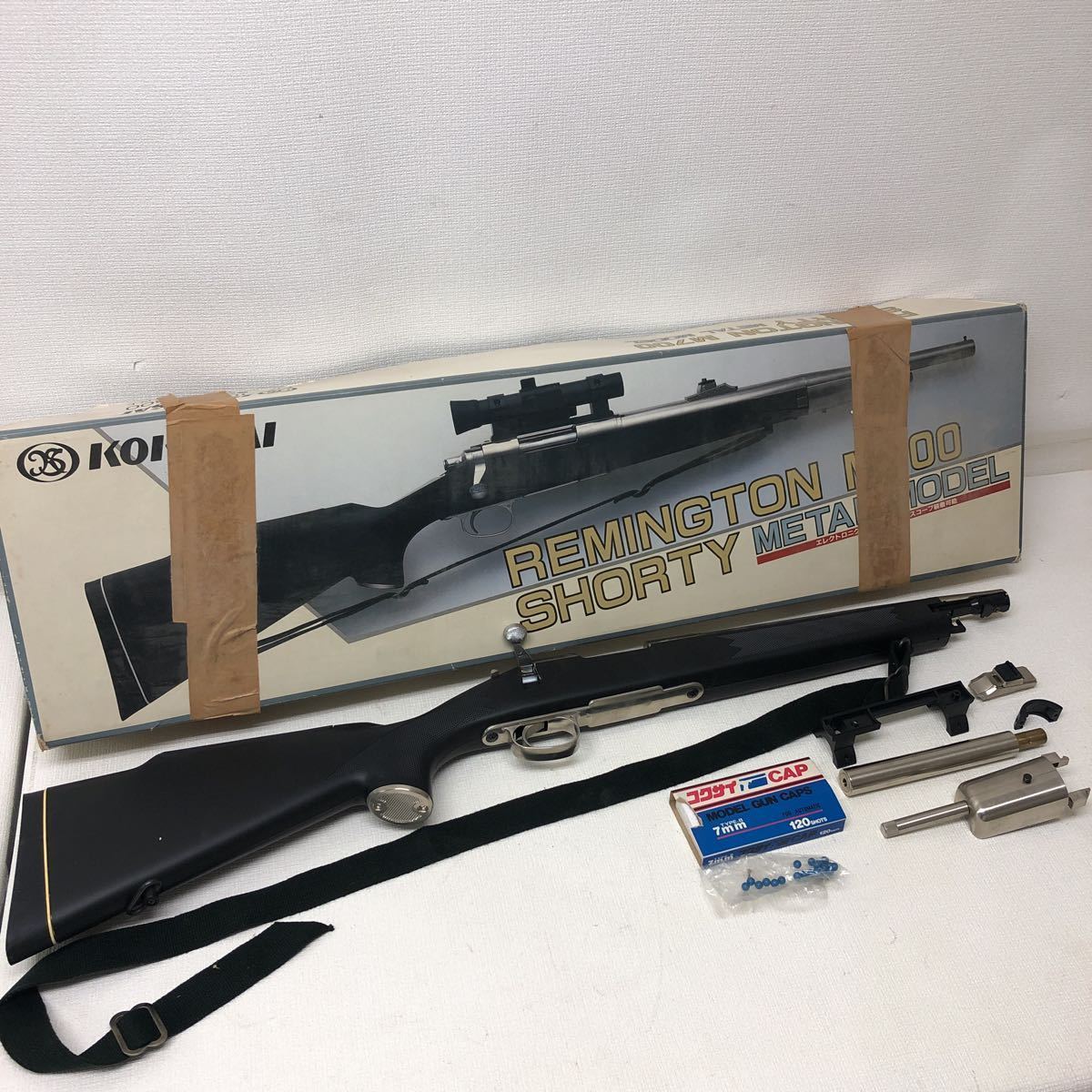 Y0504B3 KOKUSAI REMINGTON M700 SHORTY METAL MODEL Model 700 コクサイ レミントン ...