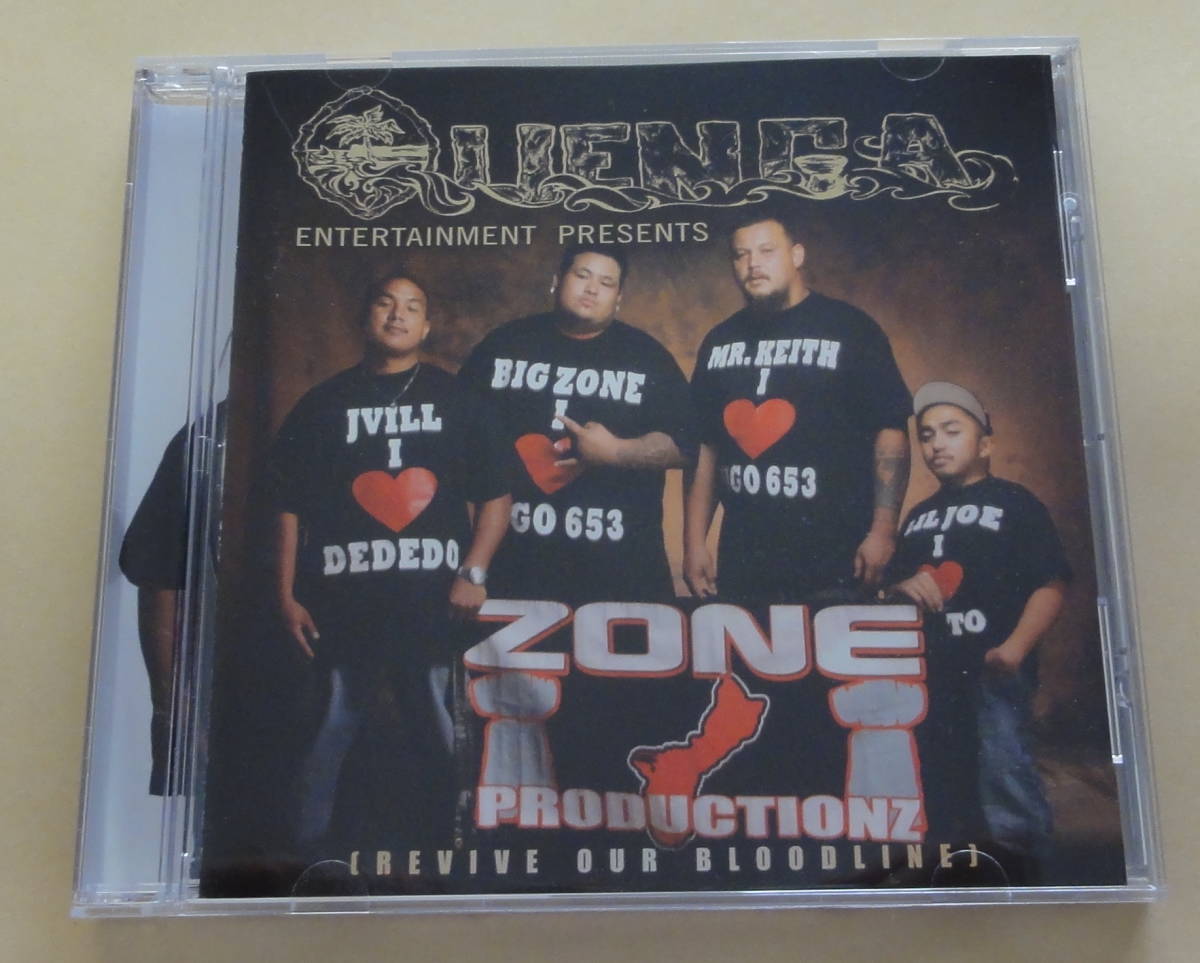 ZONE PRODUCIONZ / REVIVE OUR BLOODLINE CD BIG ZONE JVILL MR.KEITH AND ...