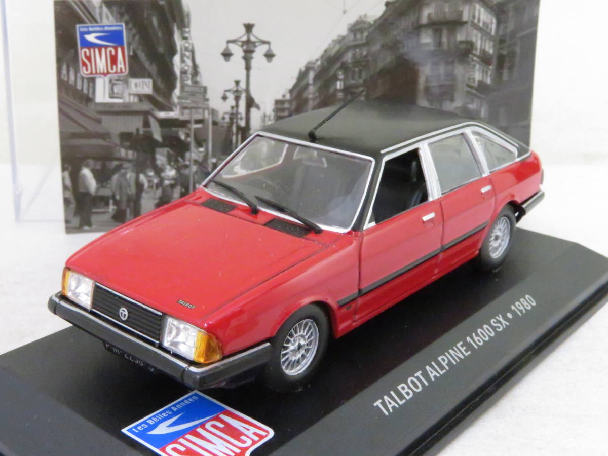TALBOT ALPINE 1600 SX 1980 タルボ アルピーヌ 右ハンドル 欠品 1/43 イサコ(乗用車)｜売買されたオークション ...