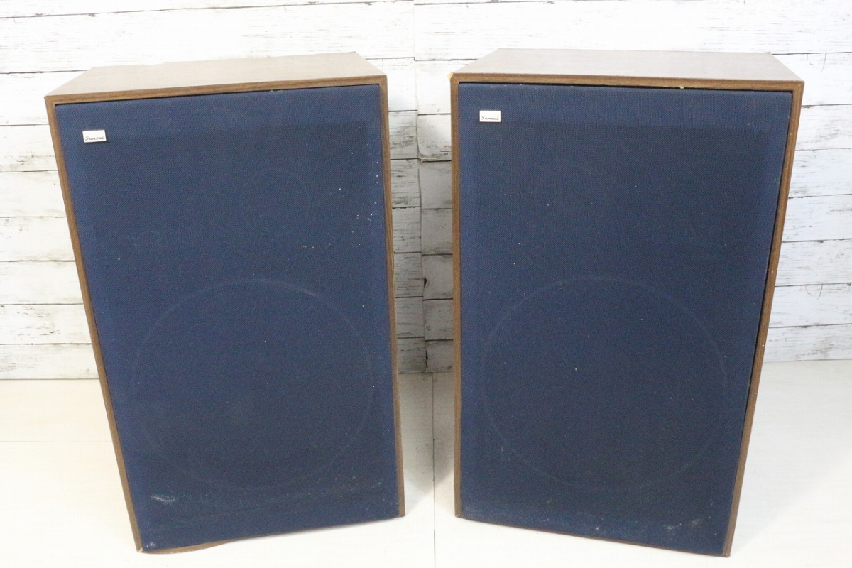 ト長 SANSUI サンスイ 山水 SP-301 2way 2スピーカー バスレフ方式 ブックシェルフ型 75W 1979年頃 音楽鑑賞 IA000IOC31(サンスイ)｜売買された ...
