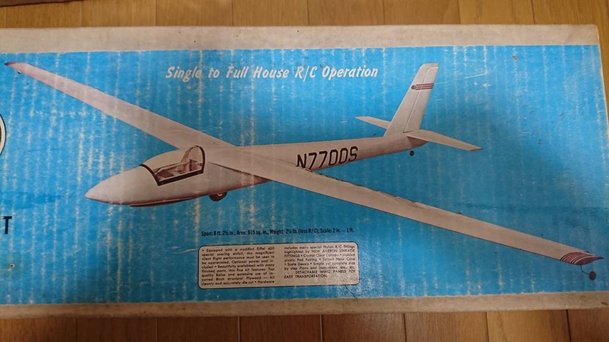 Sterling Modeles Schweizer SGS 1-34 グライダー バルサキット ジャンク(組立キット（電動）)｜売買された ...