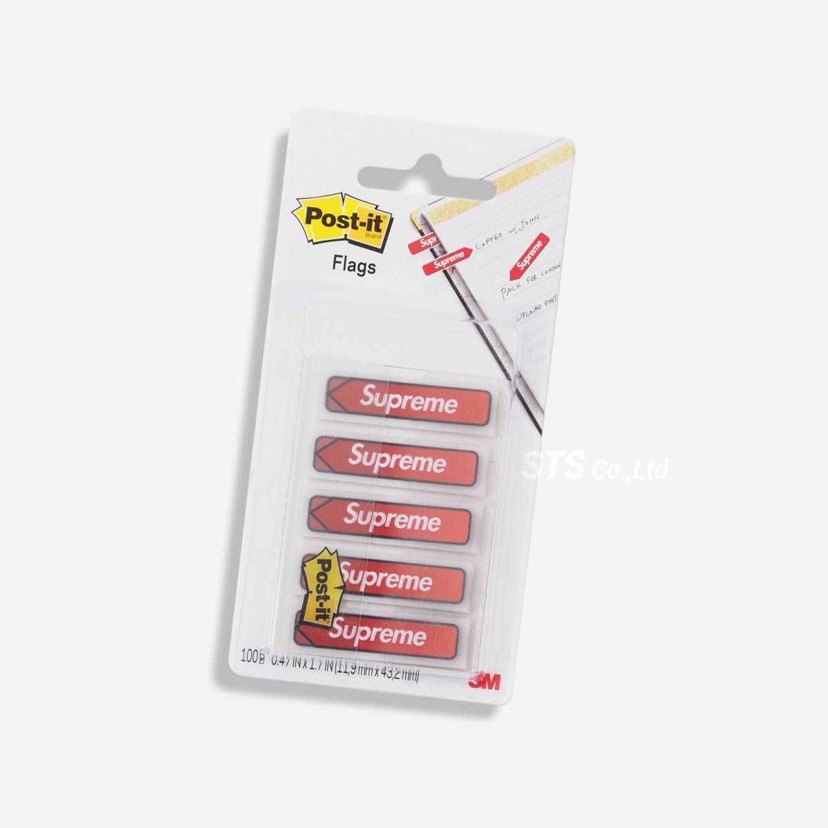 Supreme 19AW Post-it Flags 3M ポストイット フラッグズ 付箋 マーカー シュプリーム(シュプリーム)｜売買された ...