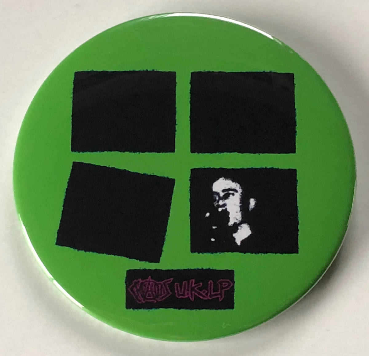 CHAOS UK - LP 缶バッジ 54mm #UK #punk #80's cult killer punk rock #custom ...