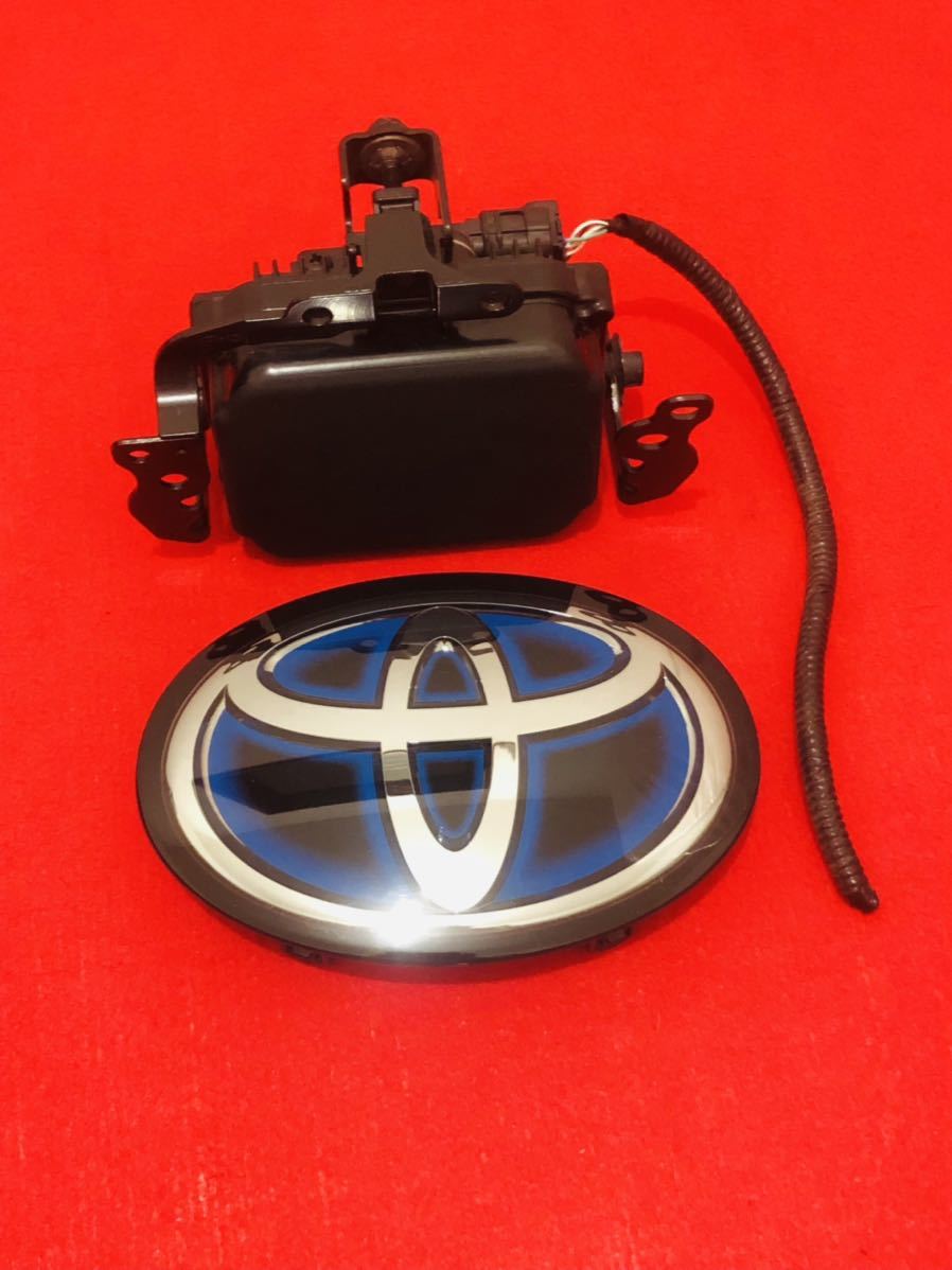 プリウス ZVW50 後期 純正 ミリ波レーダー センサー 88210-48070 88210-48071 フロントバンパー エンブレム付 ...