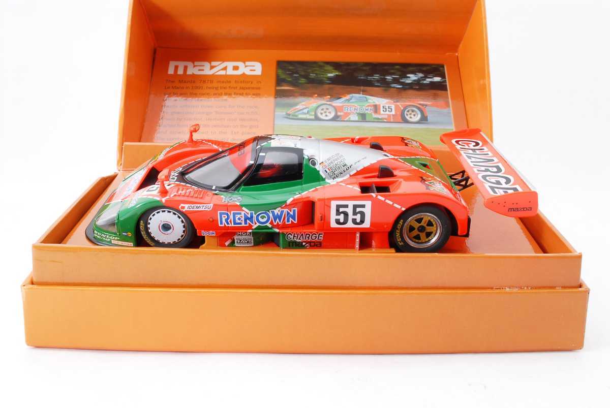 1/32 スロットカー Slot it マツダ 787B ルマン24時間 優勝車 Mazda 787B Le Mans 24th Fly ...