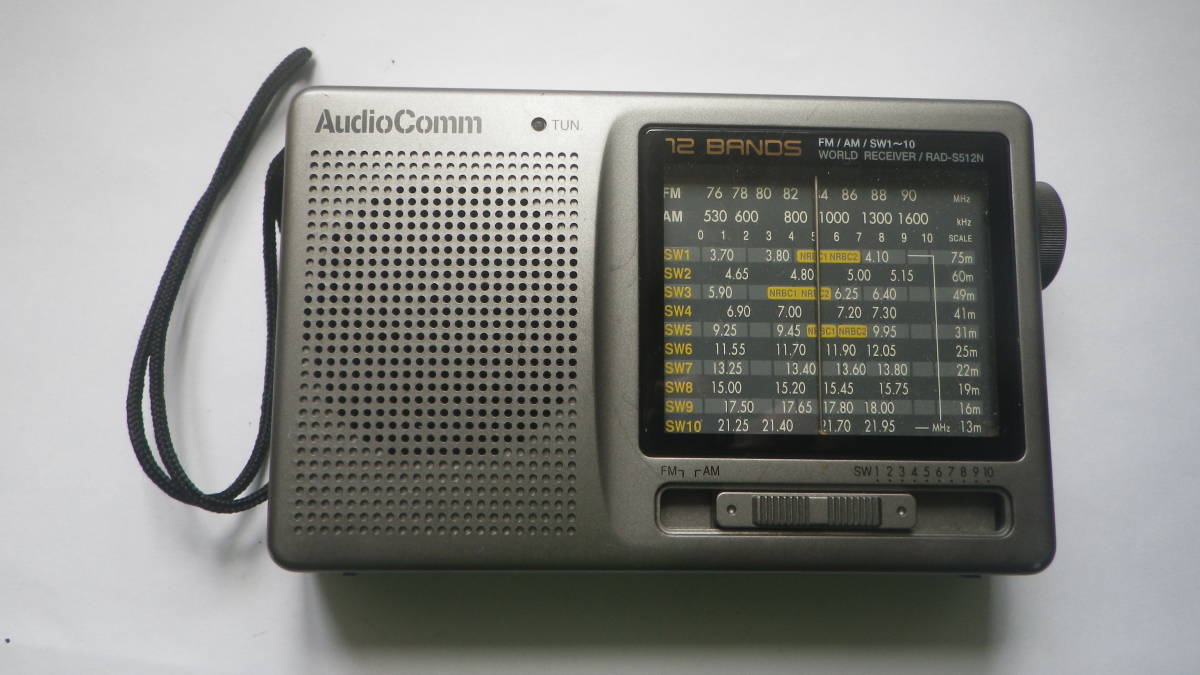 ジャンク OHM オーム電機 AudioComm RAD-S512N 12BANDS FM/AM/SW~10 ポータブルラジオ 2011年(一般)｜売買されたオークション情報、yahooの商品 ...