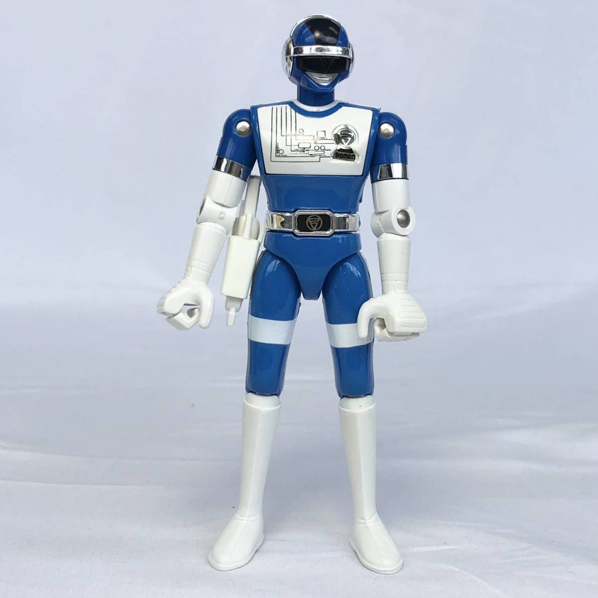 NG-3986 超合金 超電子バイオマン バイオブルー フィギュア BANDAI バンダイ ポピー GC-11 南原竜太 東映 BIOMAN ...