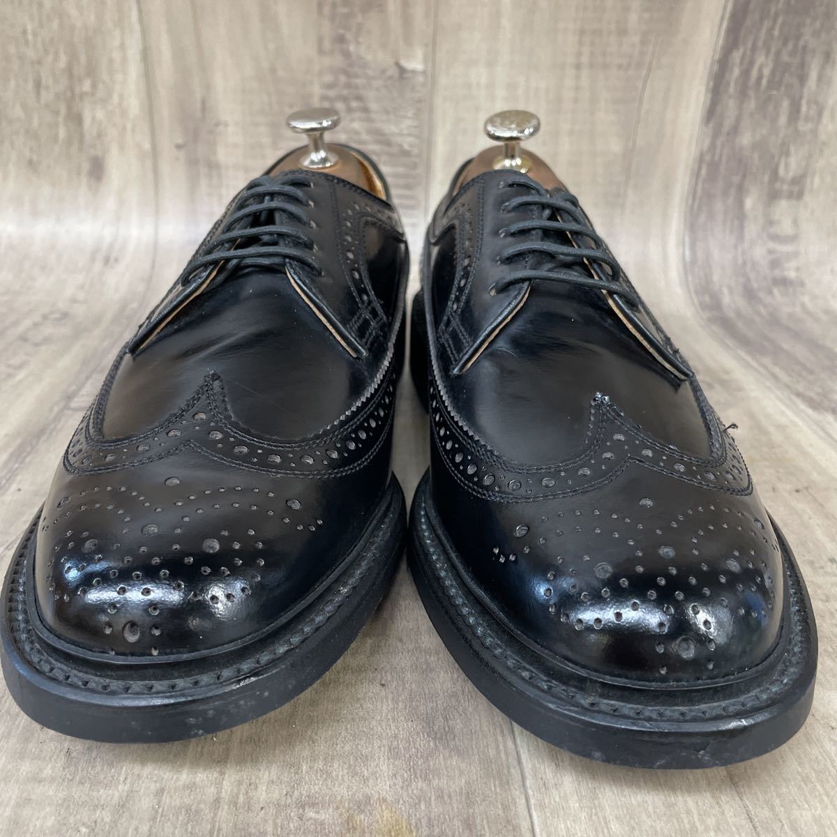 REGAL リーガル ウイングチップ ビジネスシューズ 24.5EE メンズ 靴 ブラック(24.5cm)｜売買されたオークション情報、yahooの商品情報をアーカイブ公開 - オークファン ...