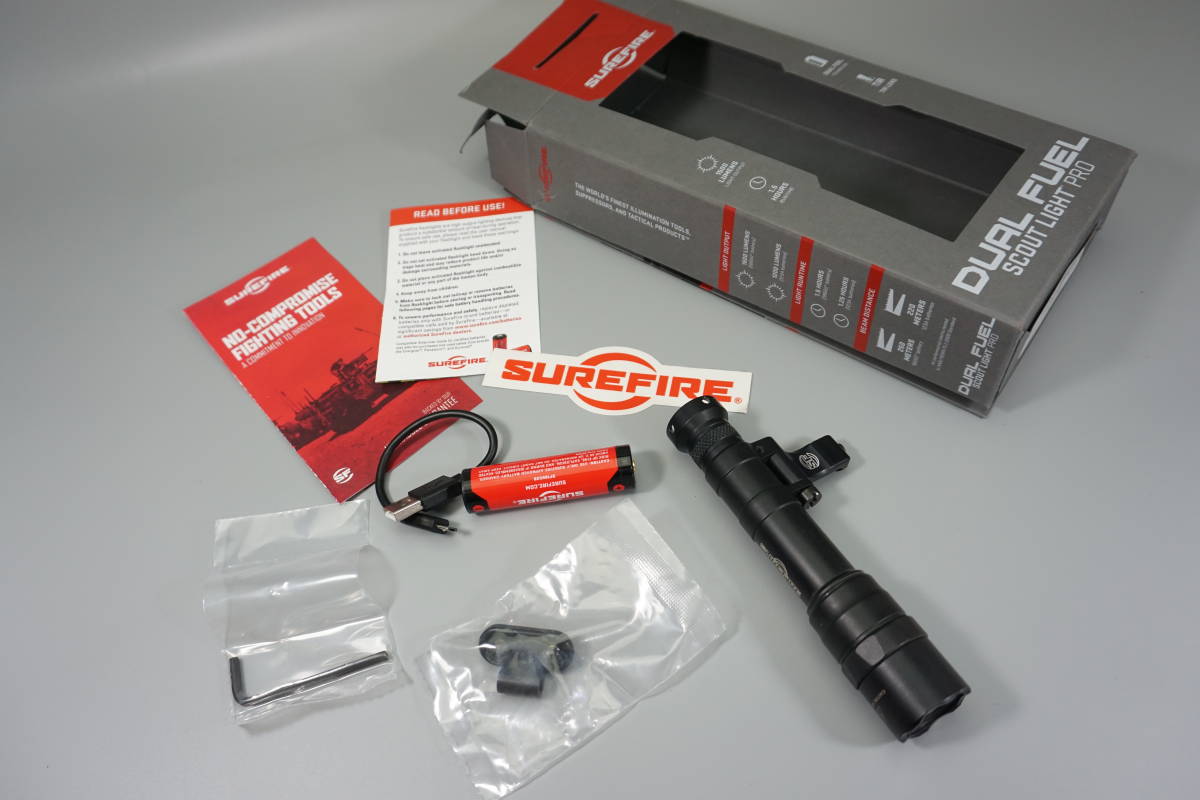 Surefire M640 DF Dual Fuel Scout Light Pro 1000 Lumen Trijicon Leupold ...