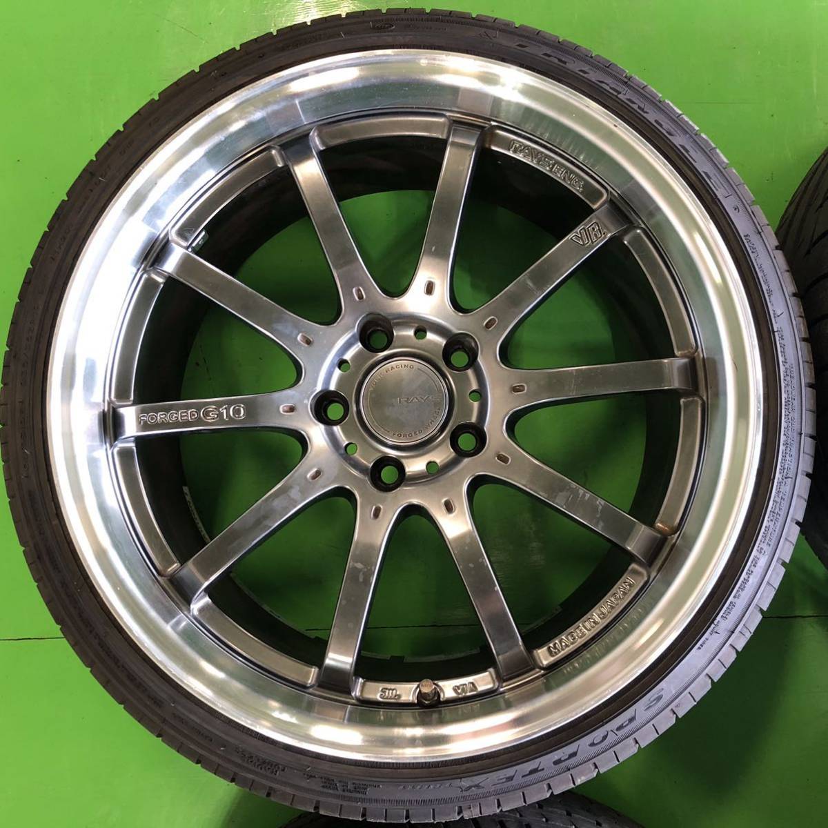 NA431 RAYS ENG VR FORGED G10 レイズ フォージド ホイール 19×8.5J +35 19×9.5J +30 PCD ...
