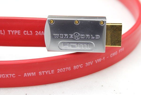 WIREWORLD ワイヤーワールド STARLIGHT5-2 HDMI/DVI ケーブル SILVER CLAD/OXYGEN FREE CL3 24AWGX4P+28AWGX7C ...