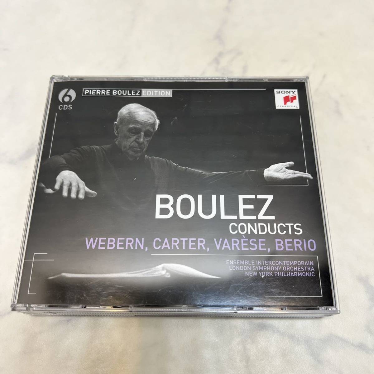 極 6枚組 BOULEZ / BOULEZ CONDUCTS webern carter varese berio(クラシック)｜売買された ...
