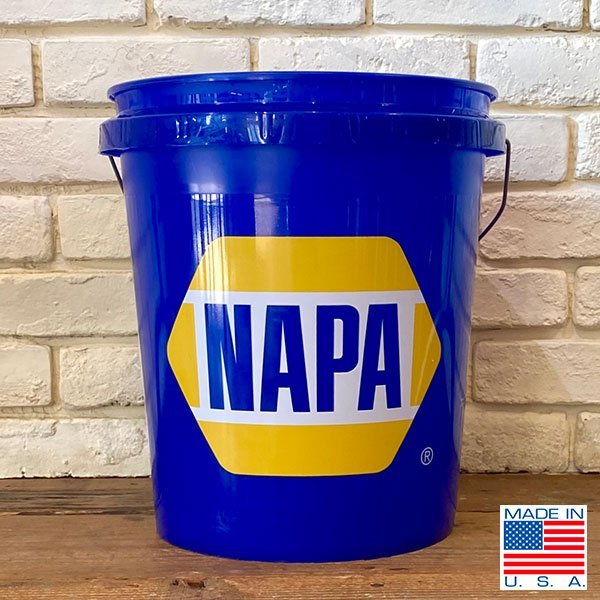 NAPA Bucket Blue 5ガロン バケツ ブルー ガレージ 洗車 made in USA ガレージ(その他)｜売買されたオークション ...