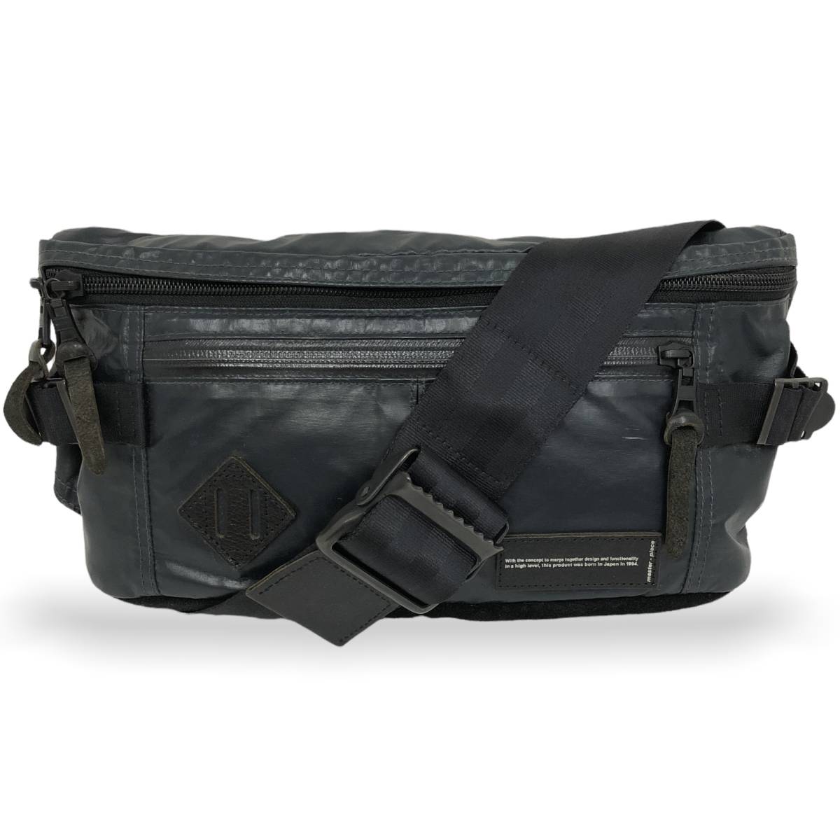 日本製 MASTER PIECE MSPC マスターピース 01252 ナイロン ウエスト ボディ バッグ ショルダー VARIA 底スエード グリーン系(マスターピース)｜売買された ...