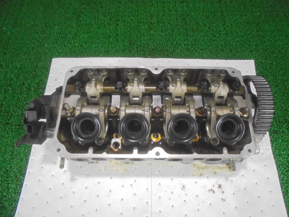 保証付 パジェロミニ TA-H58A シリンダーヘッド H17年/4A30/ターボ カム/バルブ/プーリー 三菱 宮城 GE117 D-07な ...