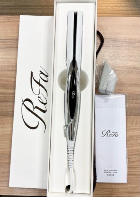 MTG ReFa BEAUTECH STRAIGHT IRON リファビューテック ストレートアイロン ホワイト o16-0807(ヘアアイロン)｜売買されたオークション情報、yahooの商品 ...