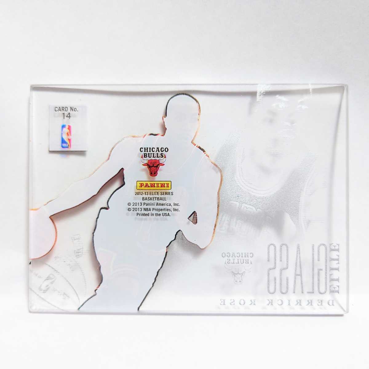 Derrick Rose 3枚セット 2012-13 ELITE SERIES ELITE GLASS / 2013-14 ...