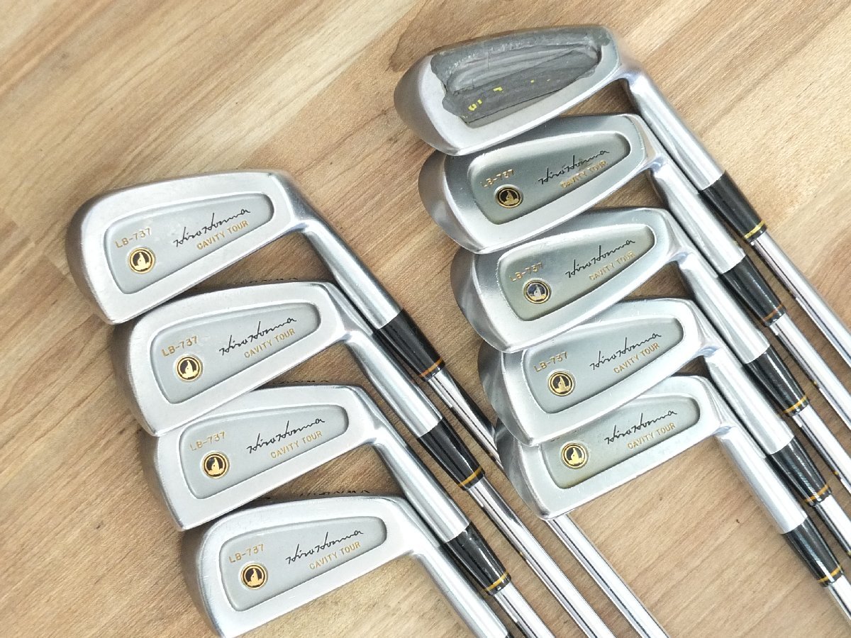 HONMA 本間ゴルフ LB-737 CAVITY TOUR アイアン 9本セット ゴルフクラブ(ホンマ)｜売買されたオークション情報 ...