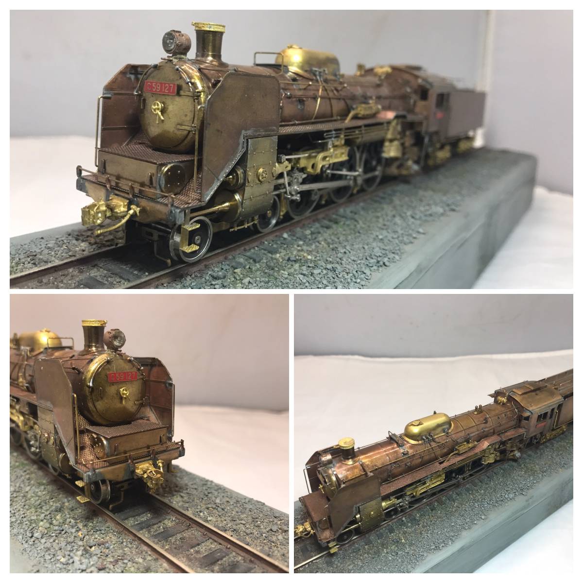 珊瑚模型 C59 127号機重油専燃機 ディティールアップ 当工房製作特製完成品 1/80 16.5mm(機関車)｜売買されたオークション情報、yahooの商品情報をアーカイブ公開 ...