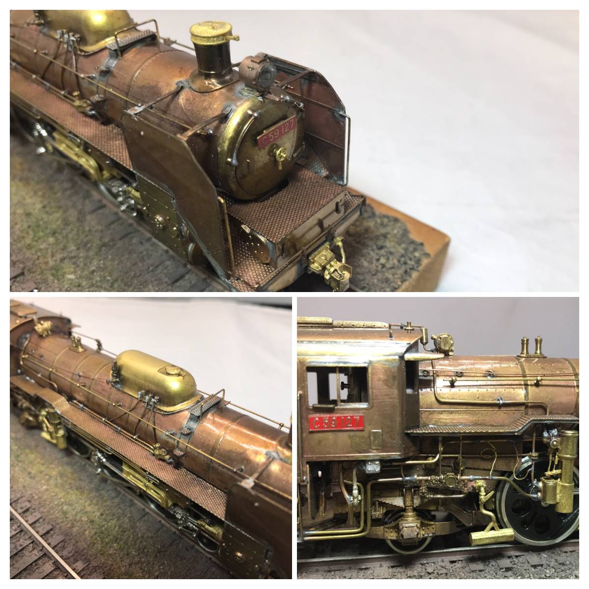 珊瑚模型 C59 127号機重油専燃機 ディティールアップ 当工房製作特製完成品 1/80 16.5mm(機関車)｜売買されたオークション情報、yahooの商品情報をアーカイブ公開 ...