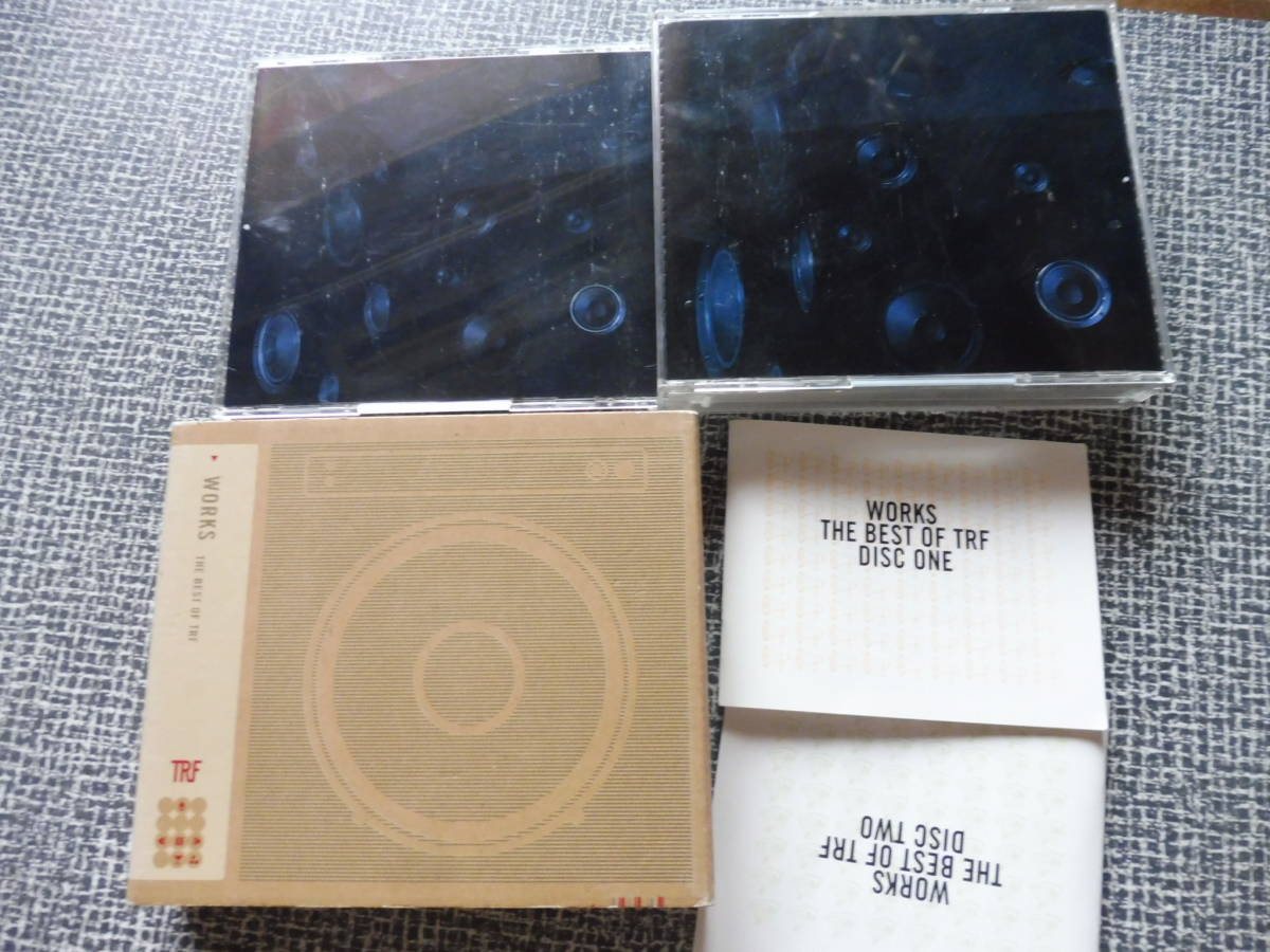 WORKS THE BEST OF TRF ベスト アルバム CD 2枚組 trf EZ DO DANCE/寒い夜だから…/survival ...