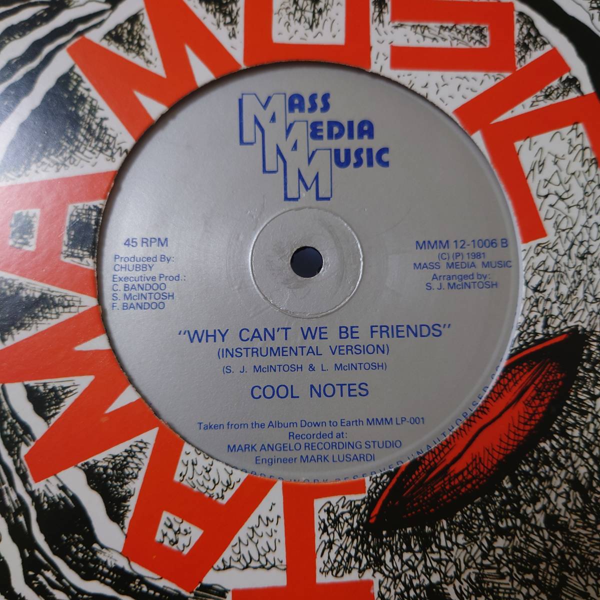 レア The Cool Notes - Meant To Be / Why Can't We Be Friends // Mass Media ...