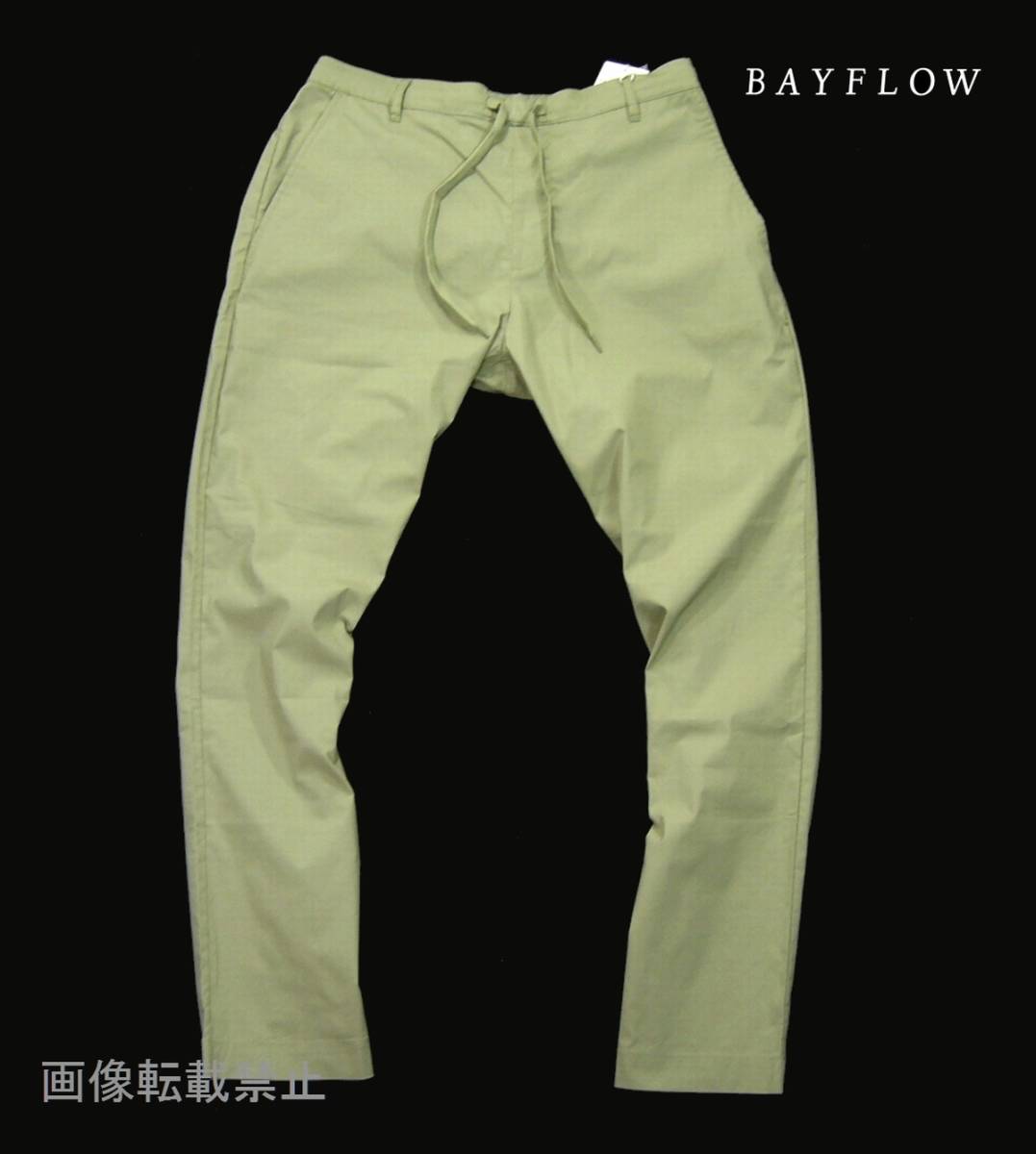 晩夏 BAY FLOW ベイフロー ストレッチ テーパード イージーパンツ 3/M カーキ アンクルパンツ(Mサイズ)｜売買されたオークション情報、yahooの商品情報をアーカイブ公開 ...