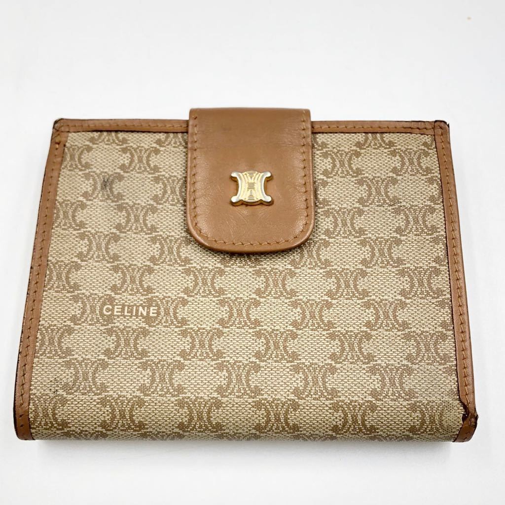 G8.31MZ-G18 CELINE 二つ折り財布 セリーヌ/レディース/女性用/ベージュ系/ウォレット/wallet/CB0 CE0(女性用財布)｜売買されたオークション情報、yahooの ...