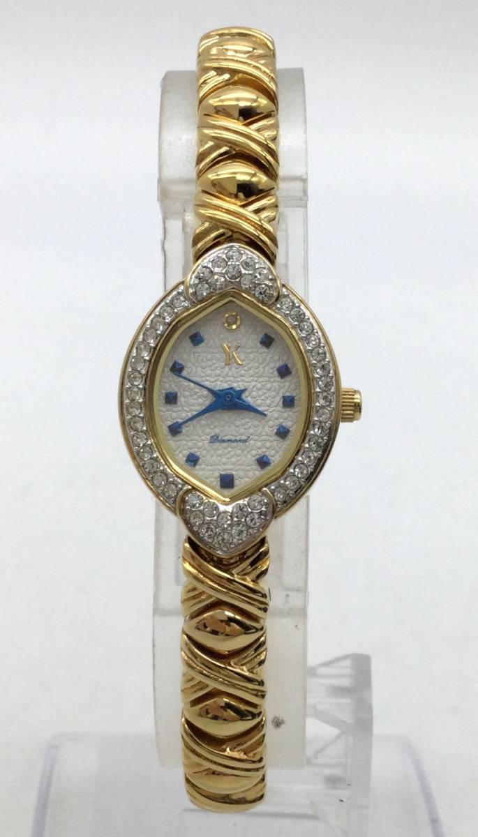 不動品 Yukiko Kimijima 腕時計 YK-011LGW ユキコキミジマ レディース 腕時計 3針式 天然ダイヤ ゴールド クオーツ QZ RF(その他)｜売買されたオークション情報 ...