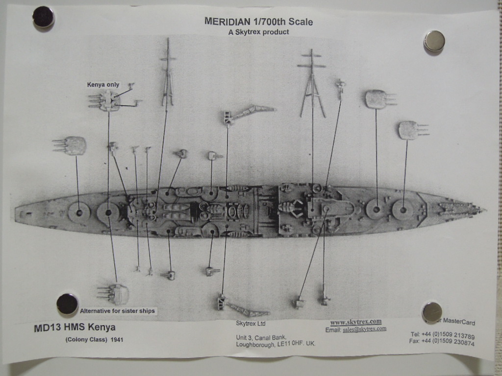 SKYTREX 1/700 HMS Kenya Colony Class 1941(イギリス)｜売買されたオークション情報、yahooの商品 ...