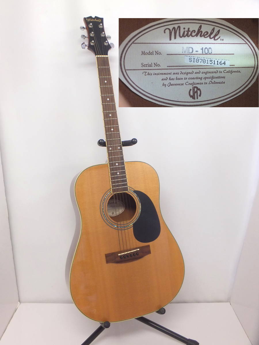 よろづ屋 レア：mitchell MD-100 ミッチェル アコースティックギター アコギ MD100 Dreadnought ...