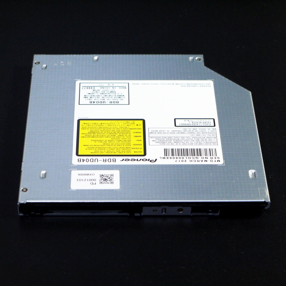 Pioneer BDR-UD04 内蔵ブルーレイドライブ SATA スリム 9.5mm厚 4K UHD Blue-ray対応(内蔵)｜売買され ...