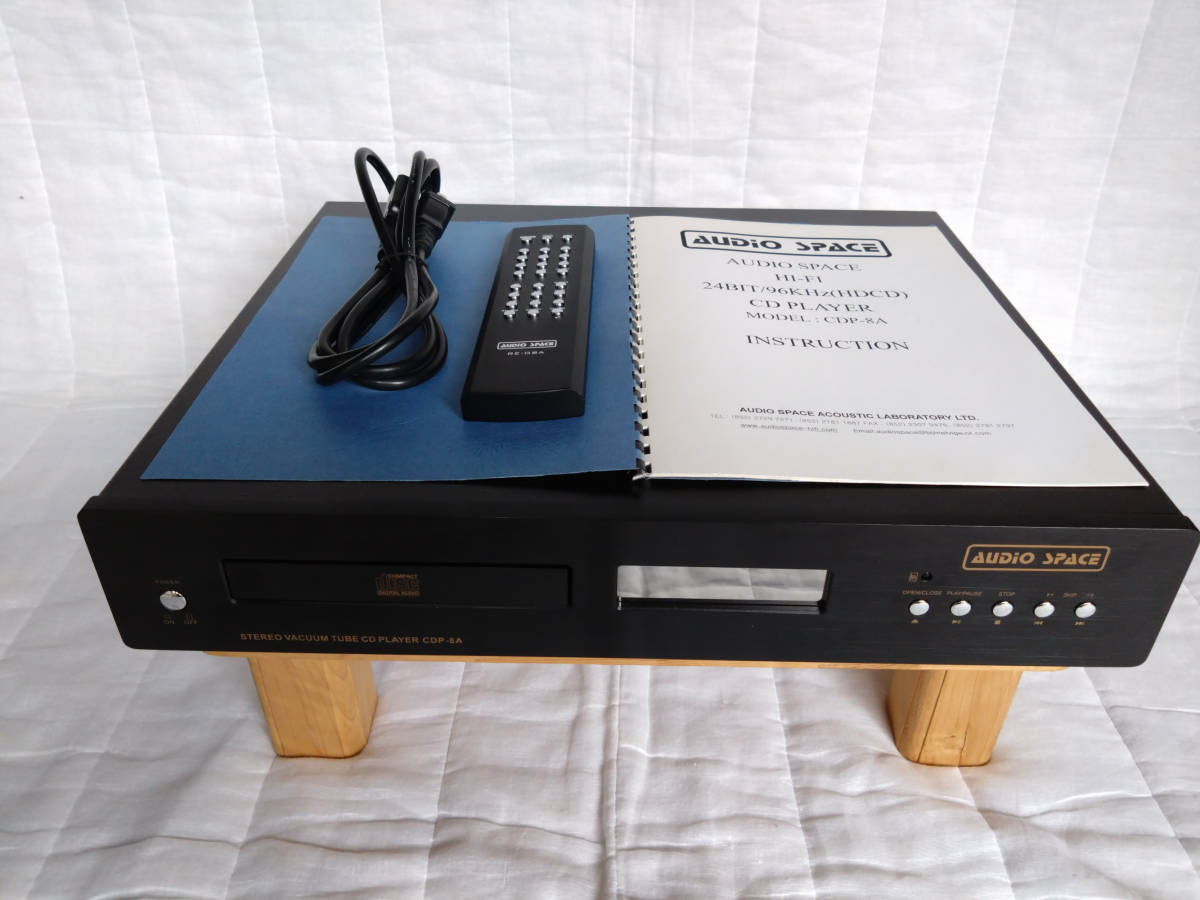 AUDIO SPACE 24BIT/96KHz HDCD 真空管CD PLAYER CDP-8A(一般)｜売買されたオークション情報、yahooの商品情報をアーカイブ公開 - オークファン ...
