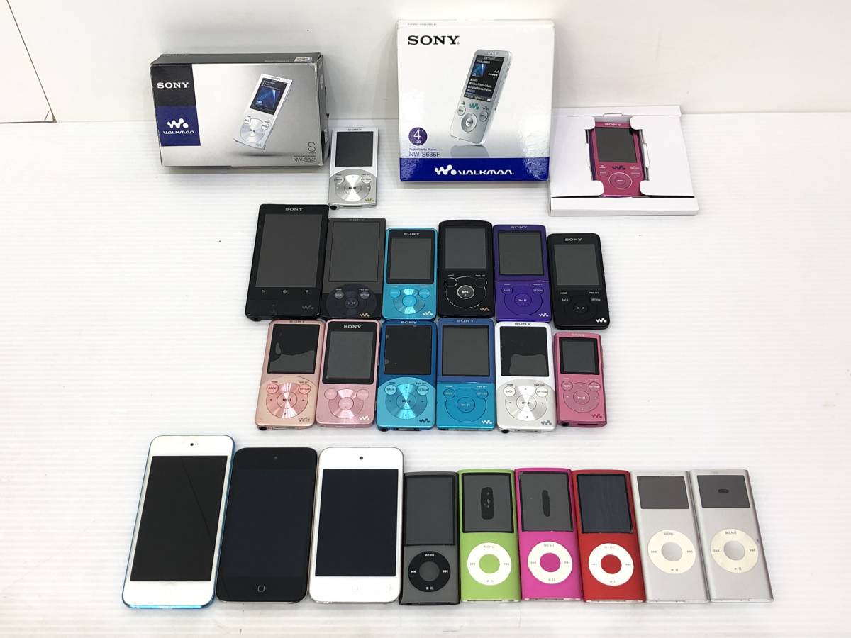 9.28.5 Apple/SONY ipod デジタルオーディオプレーヤー まとめ 彡未確認(本体)｜売買されたオークション情報、yahooの ...