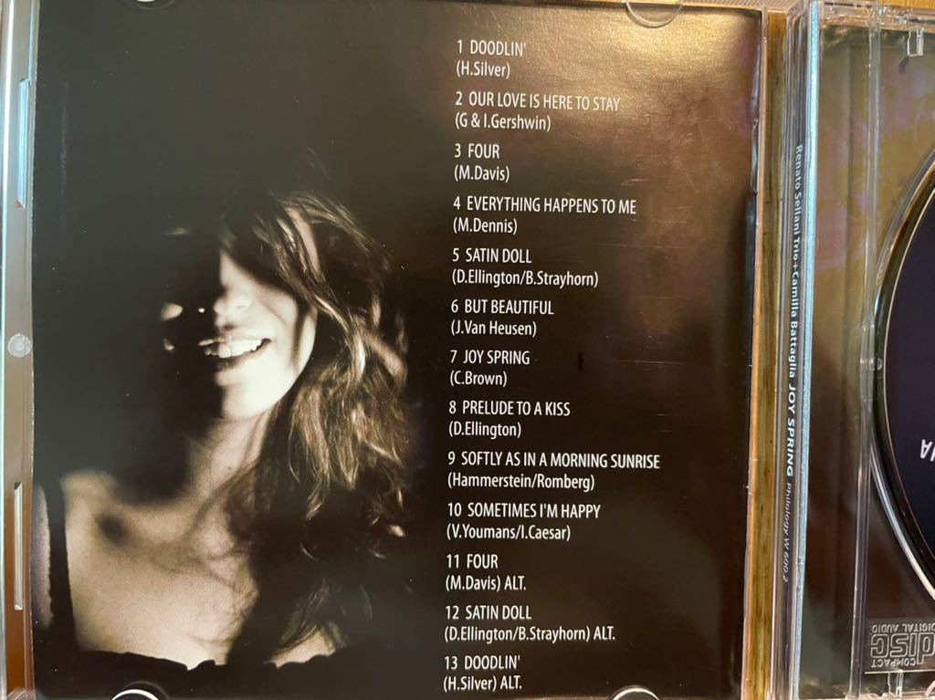 CD CAMILLA BATTAGLIA / JOY SPRING RENATO SELLANI TRIO introducing(ジャズ一般)｜売買されたオークション情報、yahooの商品 ...