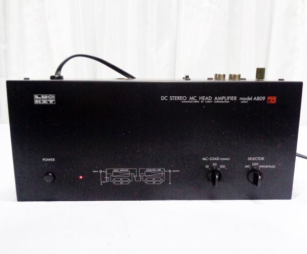 LUXKIT A809 MCヘッドアンプ フォノイコライザー み 1980年頃 A800シリーズのMCヘッドアンプキット(交換針、カートリッジ)｜売買されたオークション情報、yahooの商品 ...