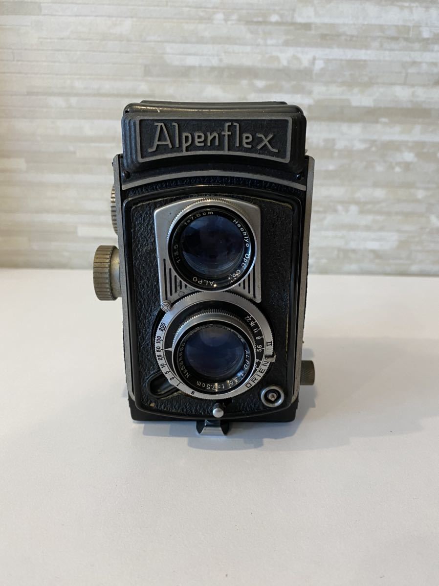 ALPENFLEX アルペンフレックス 二眼レフカメラ 1:3.5 f=7.5 現状 GSO100303(二眼レフ)｜売買されたオークション ...