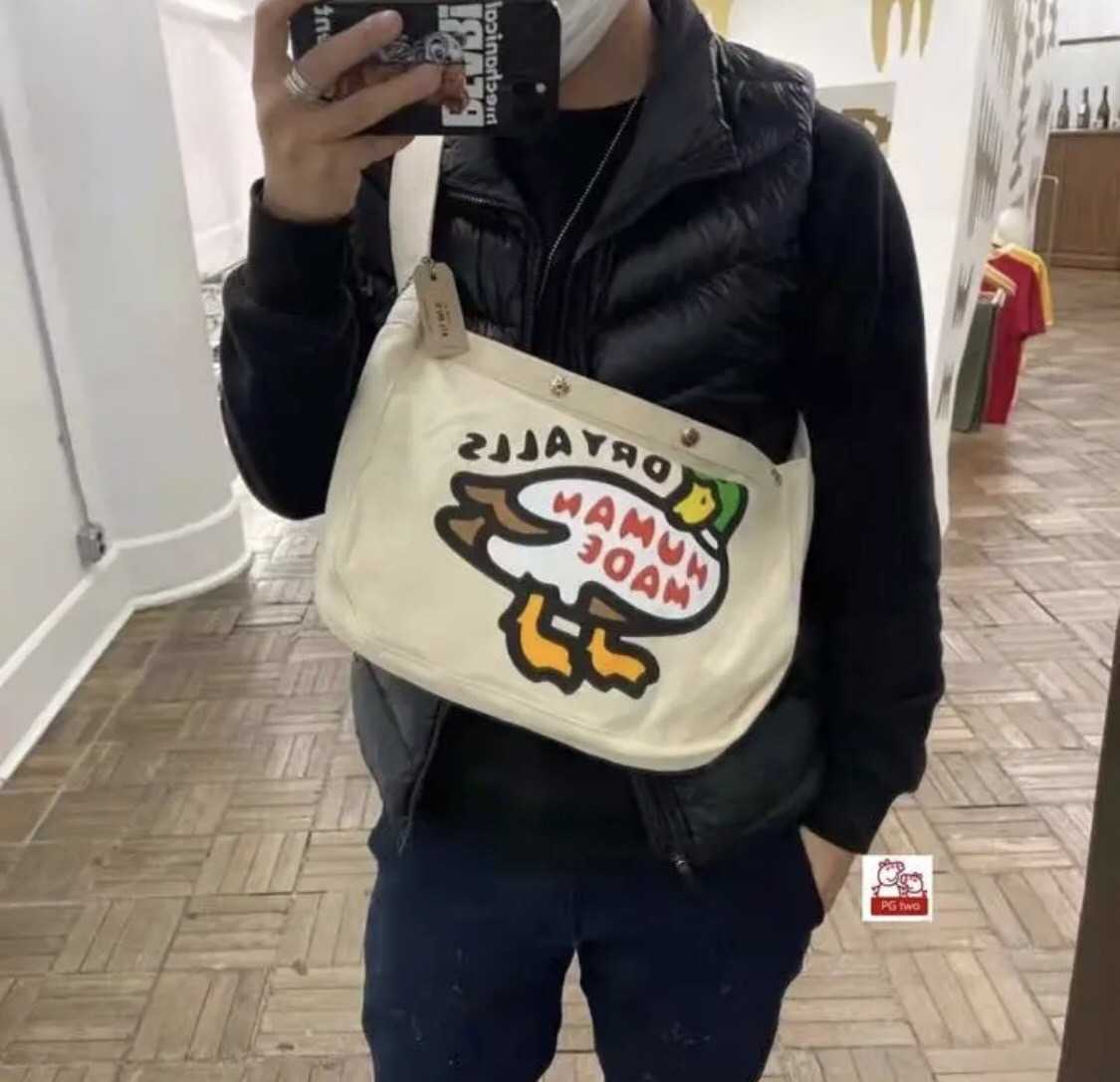 HUMAN MADE DUCK PAPER BOY BAGヒューマンメイド ダッグ ペーパーボーイ ショルダーバッグ(ショルダーバッグ)｜売買 ...