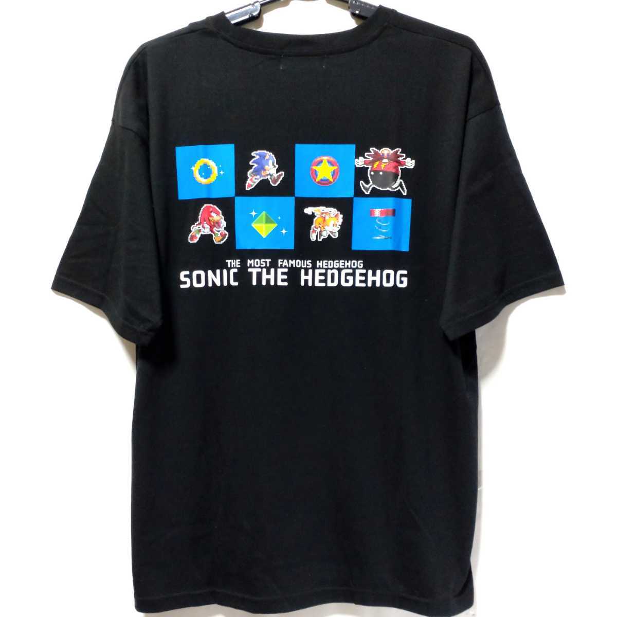 特価/ サイズ=4L 3XL SONIC THE HEDGEHOG/ソニック ザ ヘッジホッグ/メンズ/半袖/Tシャツ/胸囲=110 ...