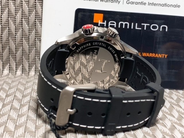 限定 正規品 HAMILTON ハミルトン クオーツ 腕時計 電池式腕時計 カーキ アビエーション 高級腕時計 ミリタリー H77612333 ...